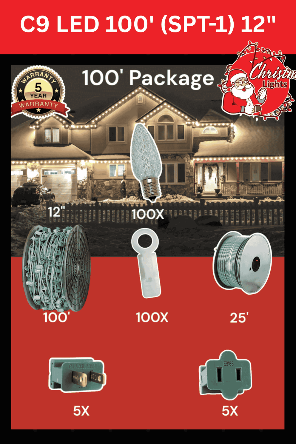 Professional Christmas Light Packages | Complete Kits – ChristmasLights.io